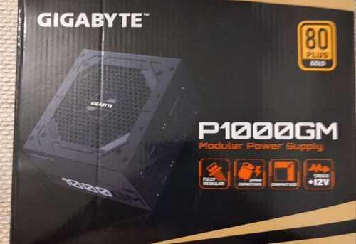 Блок питания gigabyte GP-P1000GM, 1000Вт, 120мм, ч