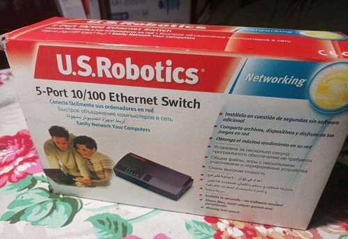 Коммутатор u.s.robotics networking 5 port 10/100