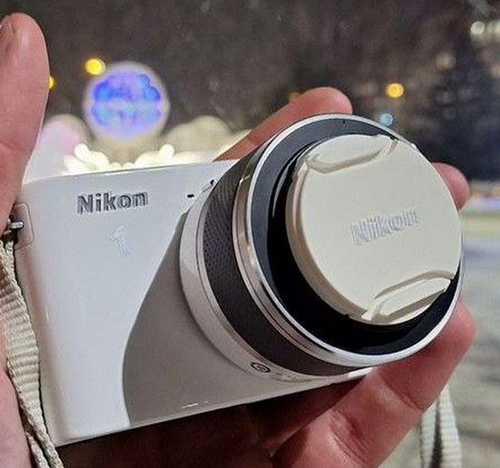 Беззеркальный фотоаппарат nikon 1j1   объектив