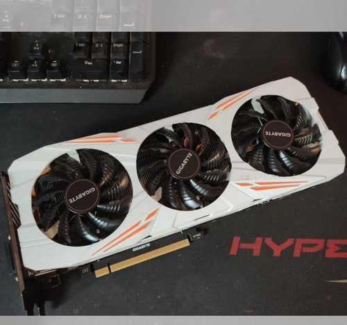 Видеокарта Nvidia GTX 1080ti Gigabyte 11гб гаранти