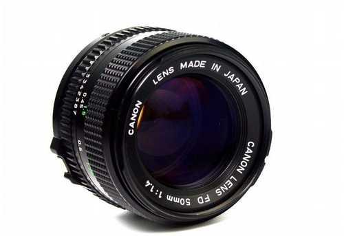 Canon lens FD 50mm f1.4