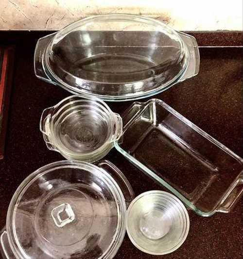 Набор посуды из стекла