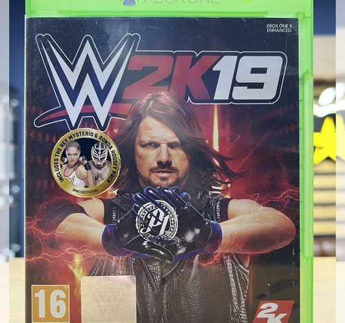 Диск WWE 2K19 для Xbox One