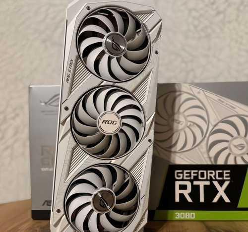 Asus GeForce RTX 3080 strix white OC