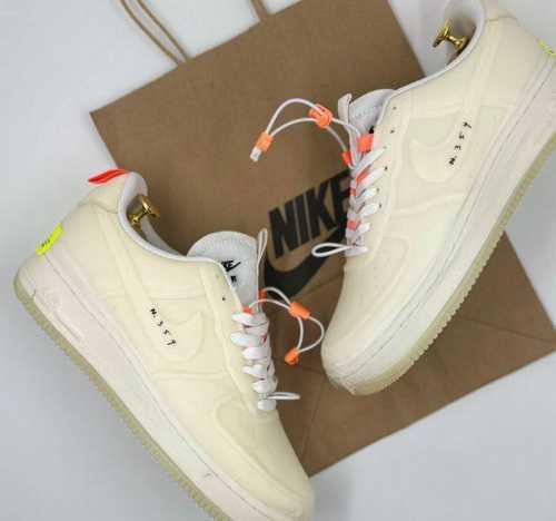 Nike Air Force 1 Низкие Experimental Белые для сти