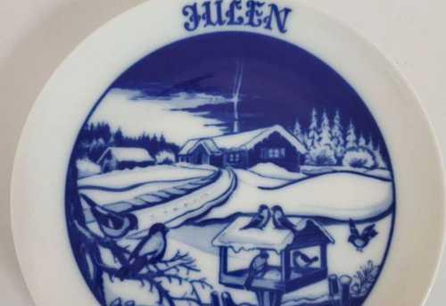 Тарелка рождество швеция 1985