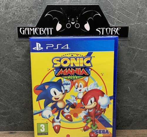 Sonic Mania Plus PS4 (диск новый)