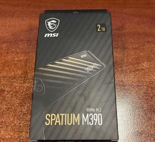 Накопитель SSD 2Tb MSI M.2 NVMe Spatium M390