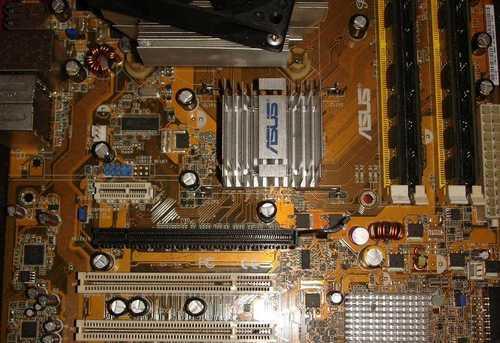 Lga 775 комплект Asus P5B, 8GB DDR2 память, X5460