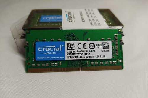 Оперативная память для ноутбука Crucial DDR4 8GB