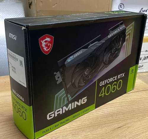 Видеокарта MSI nvidia GeForce RTX 4060 gaming 8гб