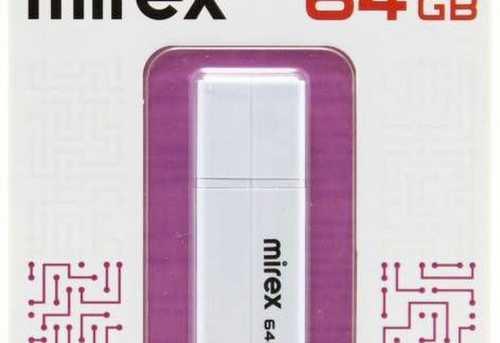 USB флешка Флешка 64 гб Mirex Line White