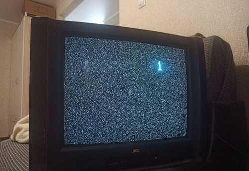 Старый телевизор JVC C21ZE