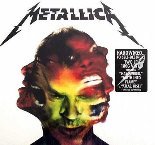 Виниловая пластинка Metallica – Hardwired.To Self-Destruct (Black Vinyl 2LP)