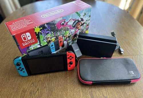 Nintendo Switch v1, прошита, полный комплект
