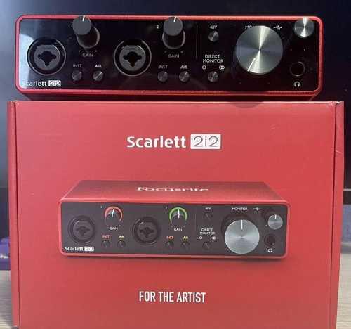 Focusrite scarlett 2i2 3rd gen