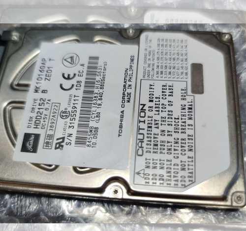 IDE HDD 2.5 10Gb