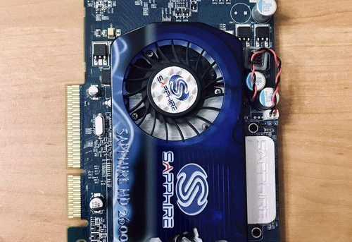 Видеокарта AGP ATI radeon Sapphire HD2600XT