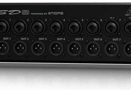 Behringer SD8 коммутационный блок