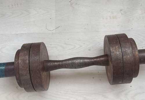 Гантеля разборная, 24кг