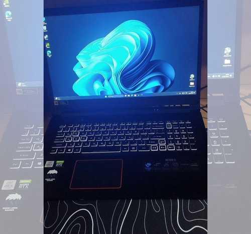 Игровой ноутбук acer nitro 5/rtx 2060/i5/16gb