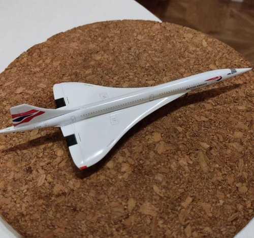 Модель самолёта металл concord gemini jets 1:500