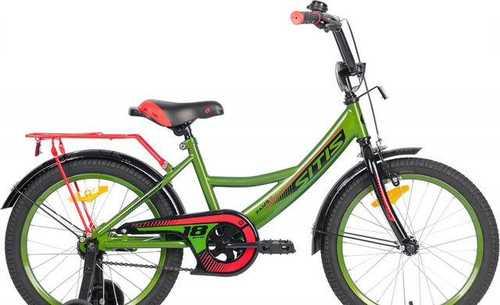 Велосипед sitis pams 18" (2023) Green Sta637