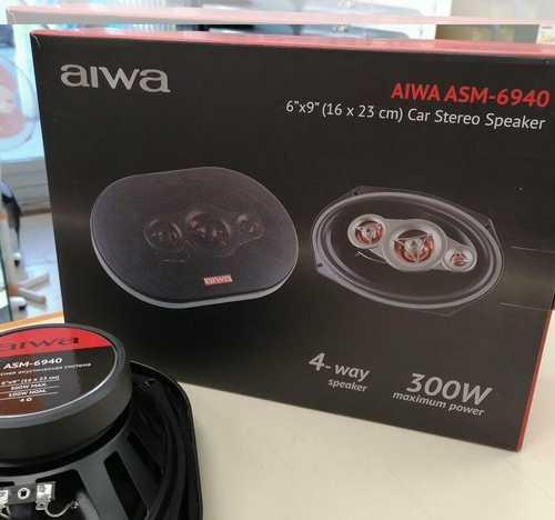 Автоакустика задняя aiwa asm-6940