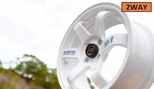 R16 Volk Racing TE37SL 7J ET35 4*100 (D159)