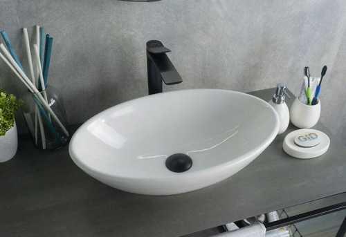 Накладная белая раковина для ванной Gid N9021