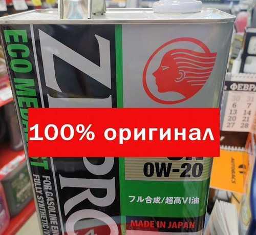 Моторное масло idemitsu zepro ECO medalist 0W-20