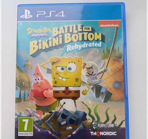 Spongebob squarepants battle for bikini bottom PS4