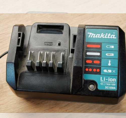 Зарядное устройство makita DC18WA