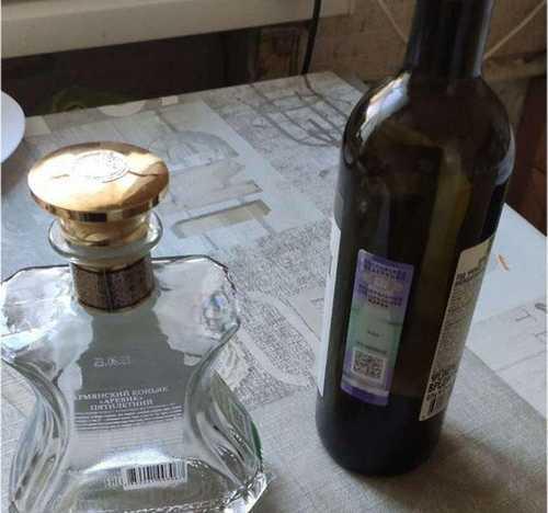 Бутылка винная бутылка из под вина