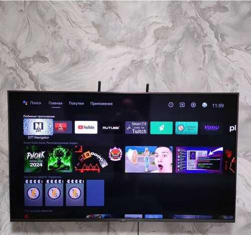 Телевизор Xiaomi mi tv 4s 55