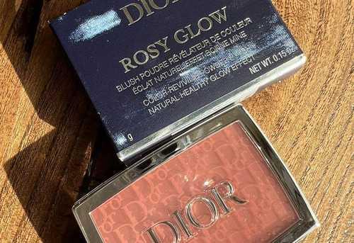 Dior Rosy Glow Blush Glow Effect Mahogany