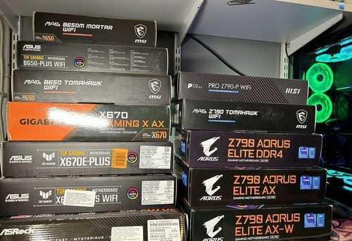 Мат.платы Z690, Z790, B760, X670, B650, DDR5,DDR4