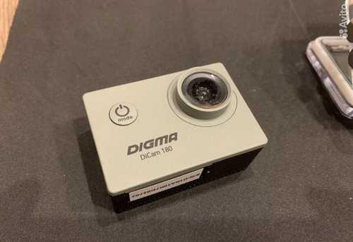 Экшн камера digma DICam 180