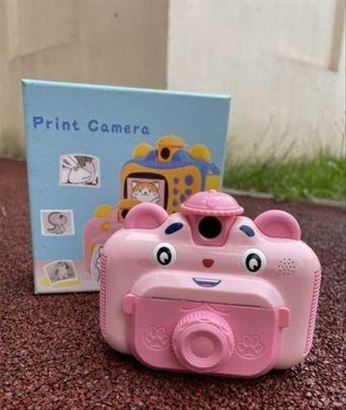 Детский фотоаппарат с моментальной печатью
