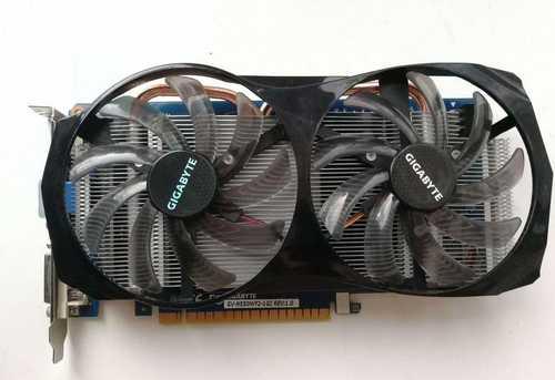 Видеокарта GTX 550 ti 1GB Gigabyte