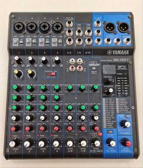 Микшерный пульт yamaha MG10XU (кир) | Товары для хобби | Festima.Ru ...