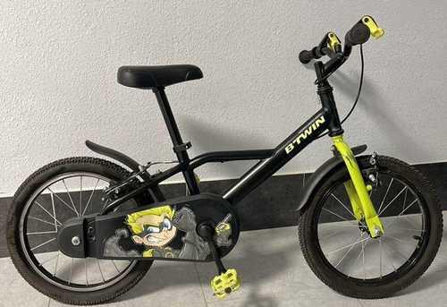 Детский велосипед btwin для детей 4-6 лет