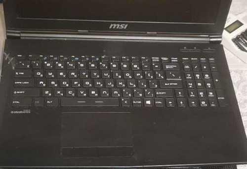 Игровой ноутбук MSI GL62M 7RD