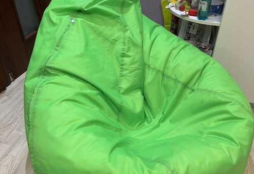 Кресло мешок зеленый