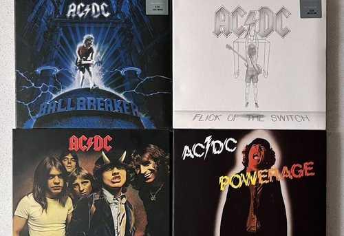AC-DC, лицензия Sony Music, 4 CD одним лотом