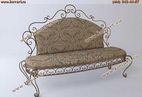 Диваны кованые. Кованый диван в москве. арт: U959