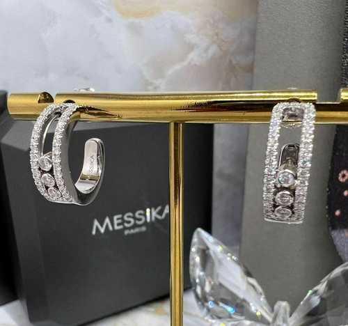 Женские серьги Messika 18К