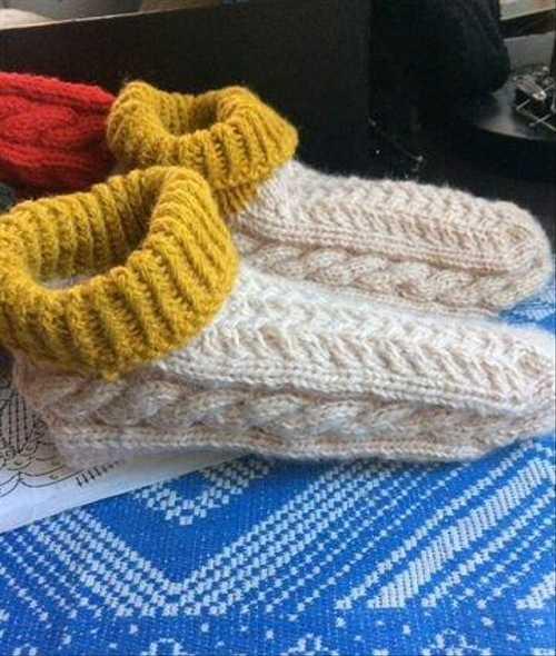 Вязание следки носки береты