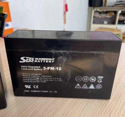 Аккумулятор sbb lean scid battery 3-fm-12