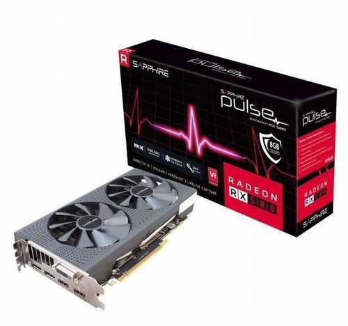 Видеокарта rx 580 8gb sapphire pulse